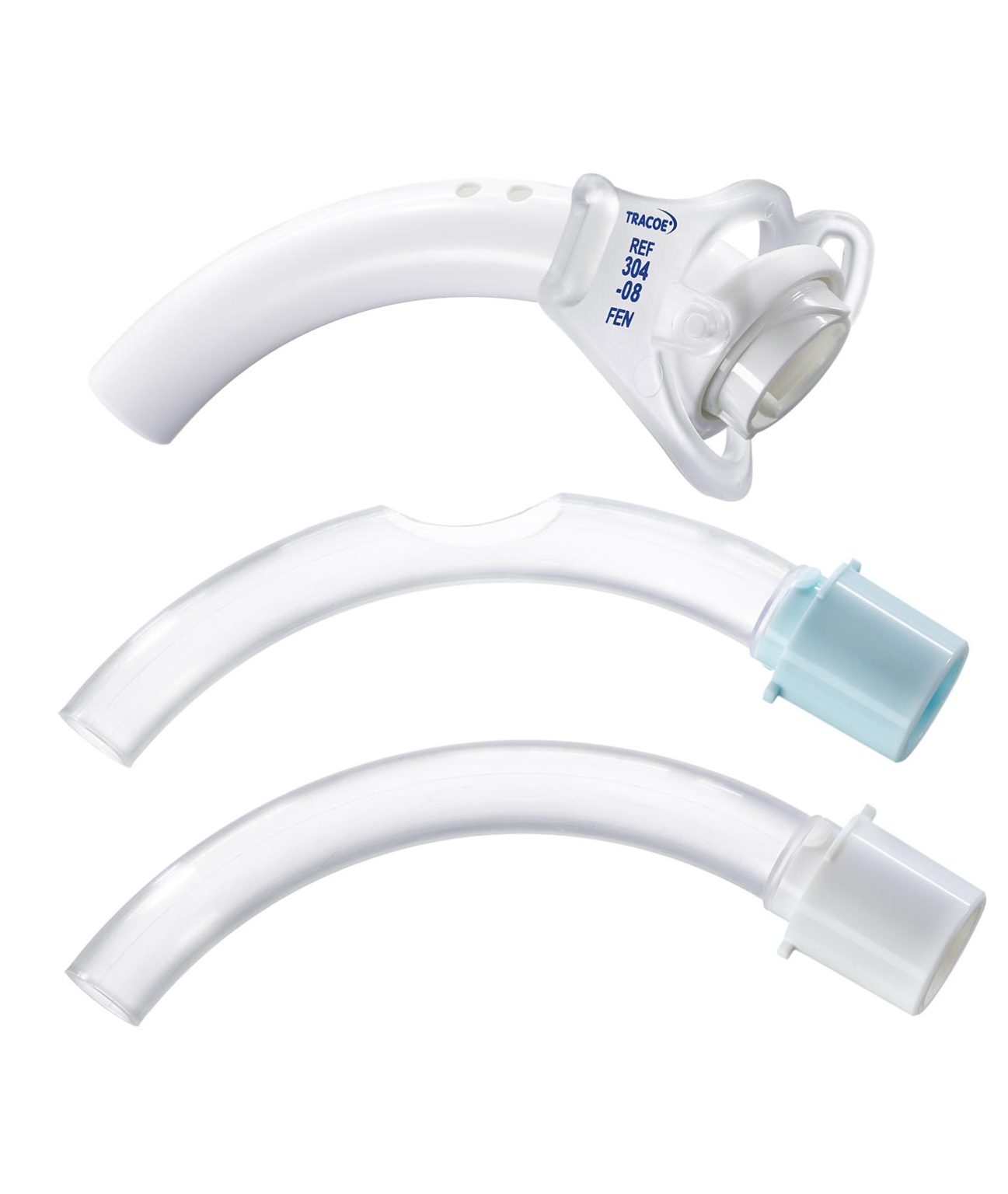 Tubo de traqueostomía largo con cuff sin fenestra – Viscandina